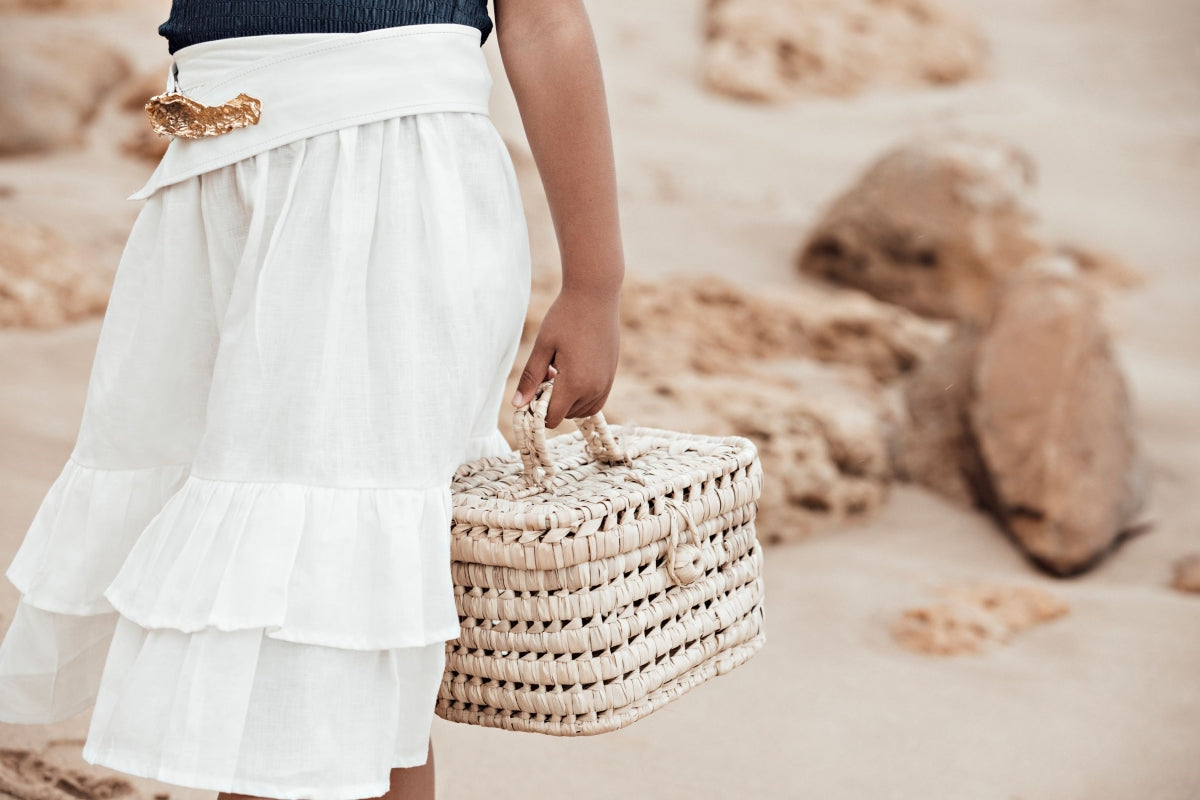 Timeless swimwear for children, sustainable quality fabrics, UPF50+