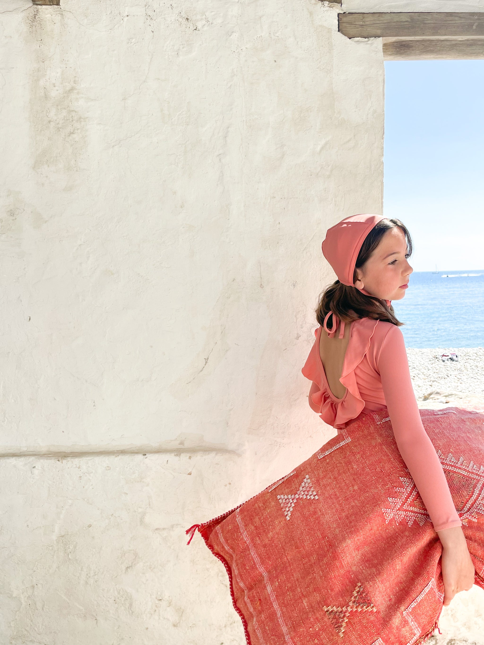 Timeless swimwear for children, sustainable quality fabrics, UPF50+